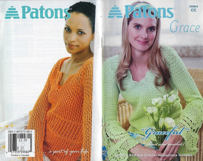 Knit or Crochet Patterns: Paton's Classic Wool, Decor, Canadiana and ...