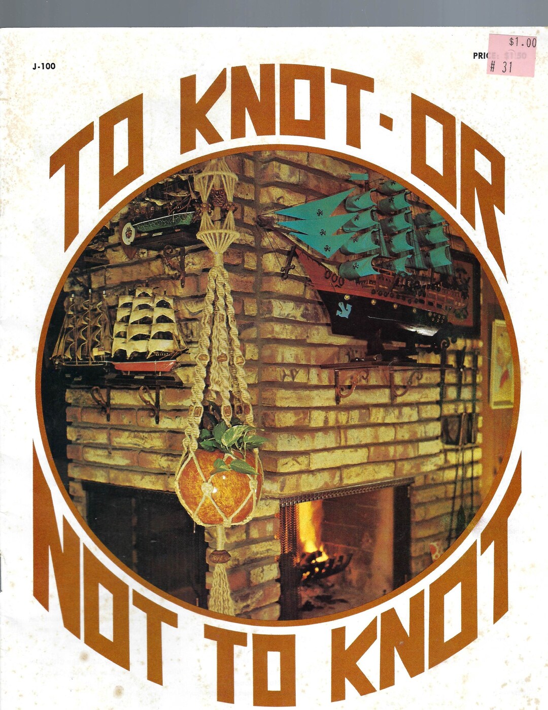 Macrame Pamphlet: to Knot or Not to Knot. This is a Used Item. - Etsy