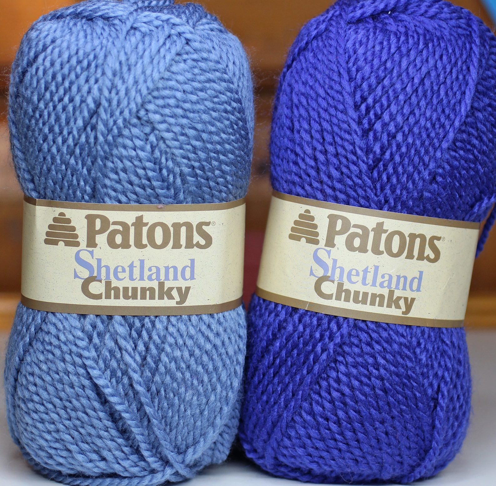 Patons Shetland Chunky Yarn. I List 7 Colors With 2 of Them - Etsy