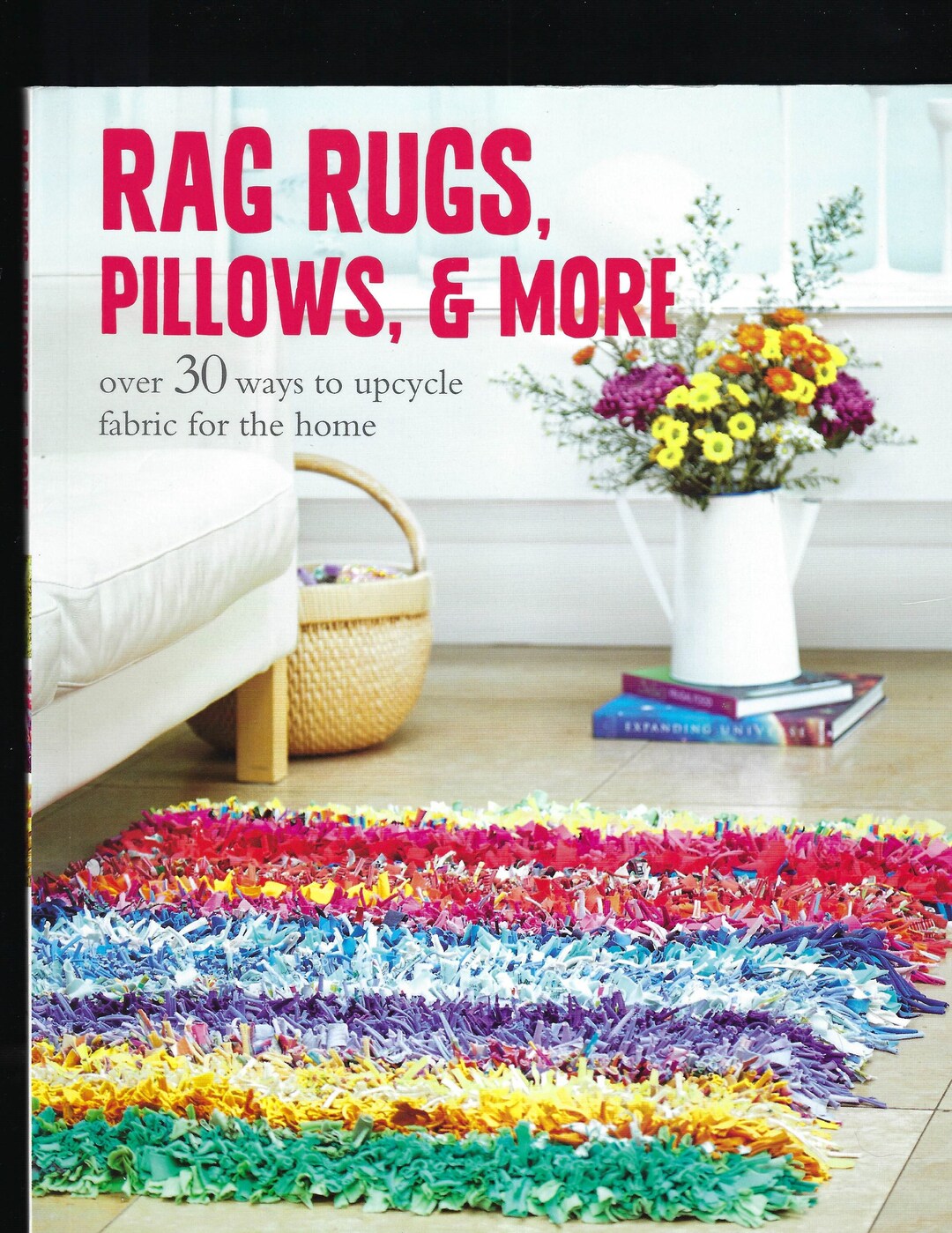 Fabric Crafting Book: Rag Rugs, Pillows, & More. This is a New Book. - Etsy