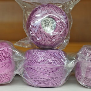 Lizabeth Crochet or Tatting Thread. Size 40 Cotton Crochet Thread. I ...
