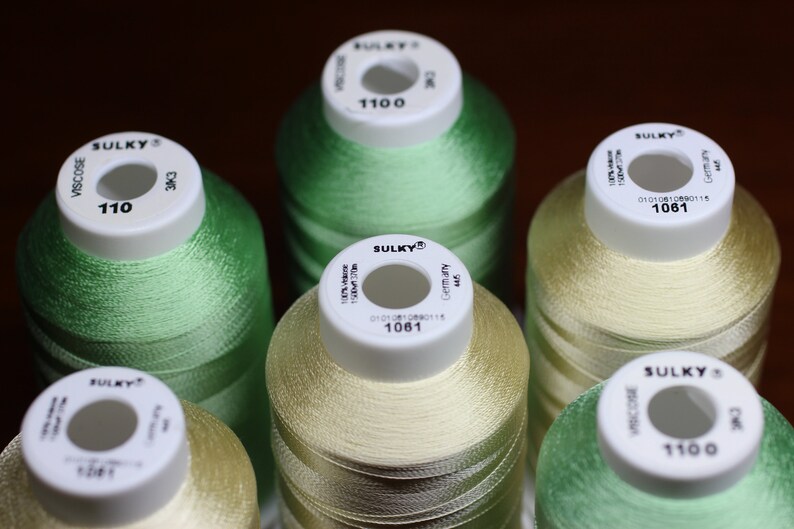 Sulky machine embroidery thread. Sulky machine embroidery | Etsy