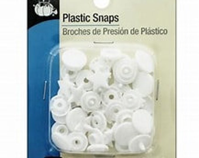 Dritz Plastic Snaps Round Black and White. - Etsy