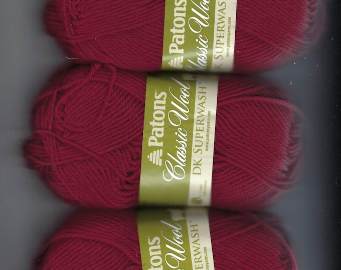 Patons Classic Wool DK Superwash Yarn. - Etsy