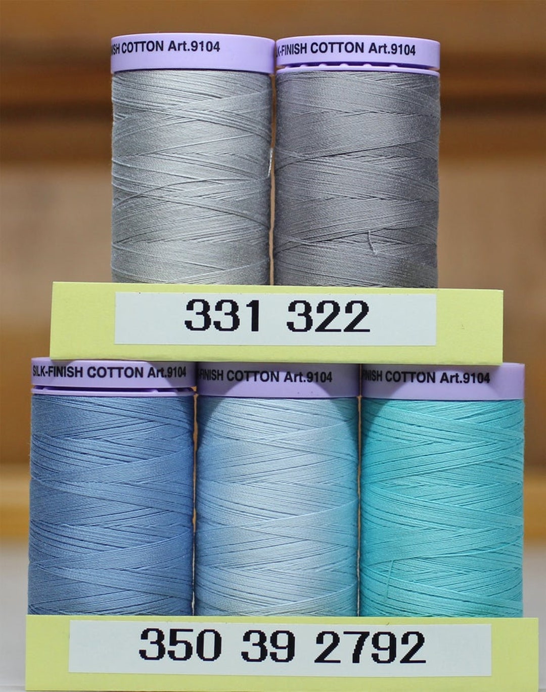 SALE: Mettler Cotton Thread, Solid Colors, 547 Yard Spools. - Etsy