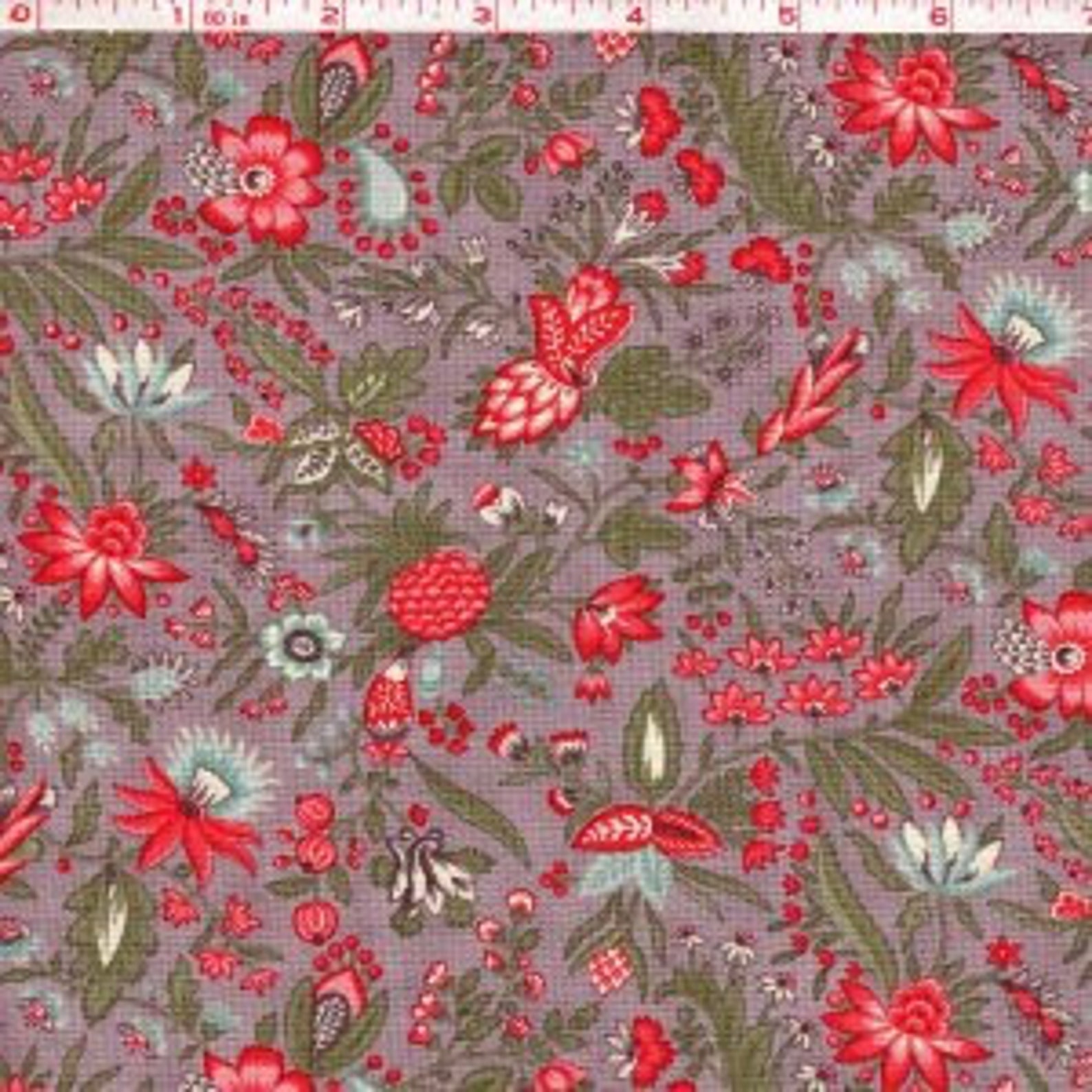 Moda Cotton Fabric by the Yard. "quill-mauve" by 3 Sisters. - Etsy