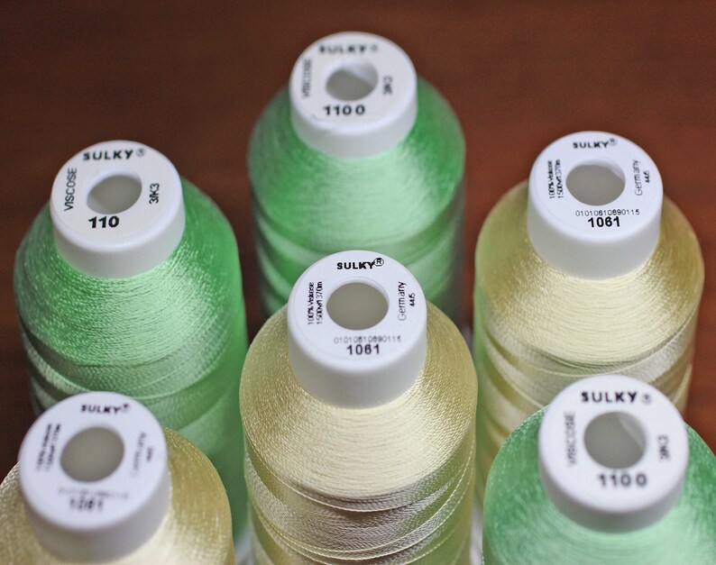 Sulky machine embroidery thread. Sulky machine embroidery | Etsy