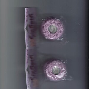 Lizabeth Crochet or Tatting Thread. Size 40 Cotton Crochet Thread. I ...