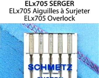 SCHMETZ Overlock Serger Sewing Machine Needles Size 12 - Etsy