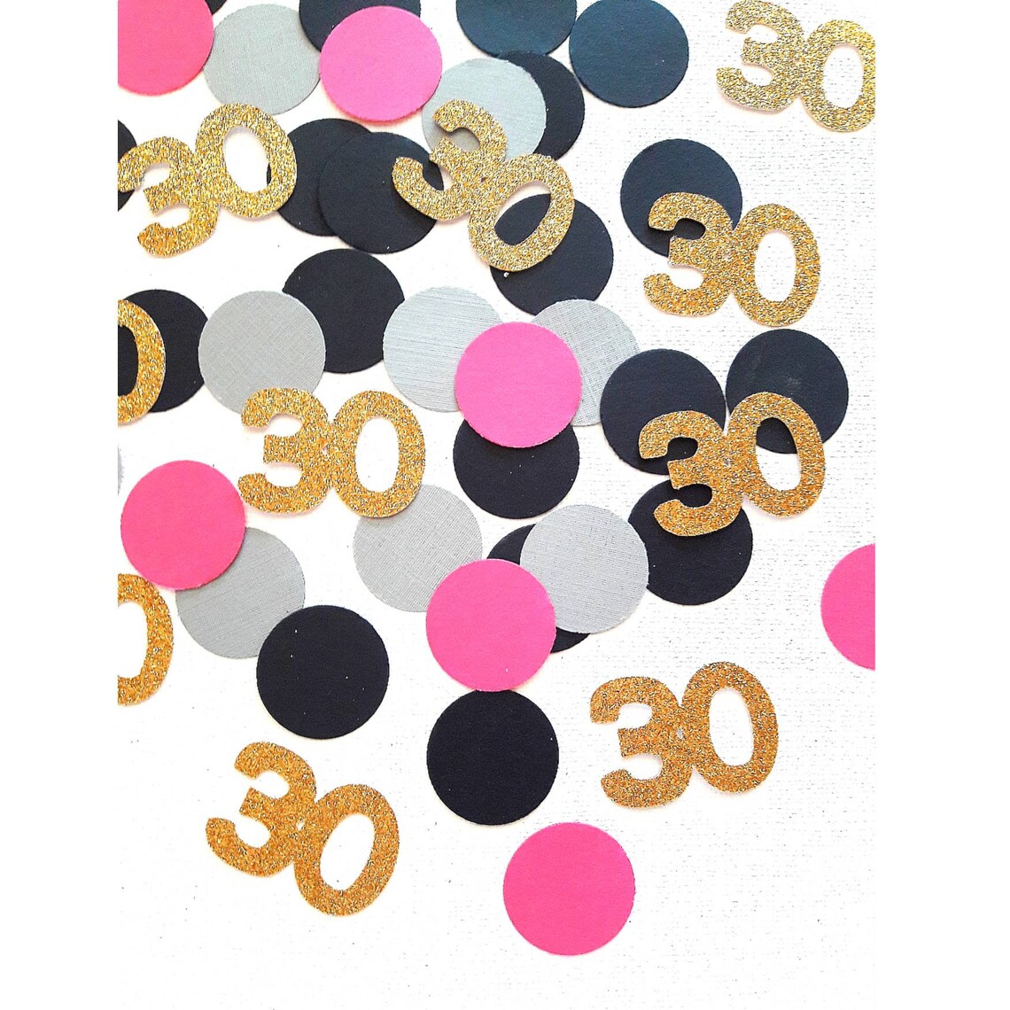 30th Birthday. 30 Confetti. 30 Party Decorations. Dirty Thirty. 30th ...