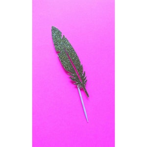 Feather Cupcake Toppers. Gold Tribal Arrow. Gold Tribal Theme. Boho ...