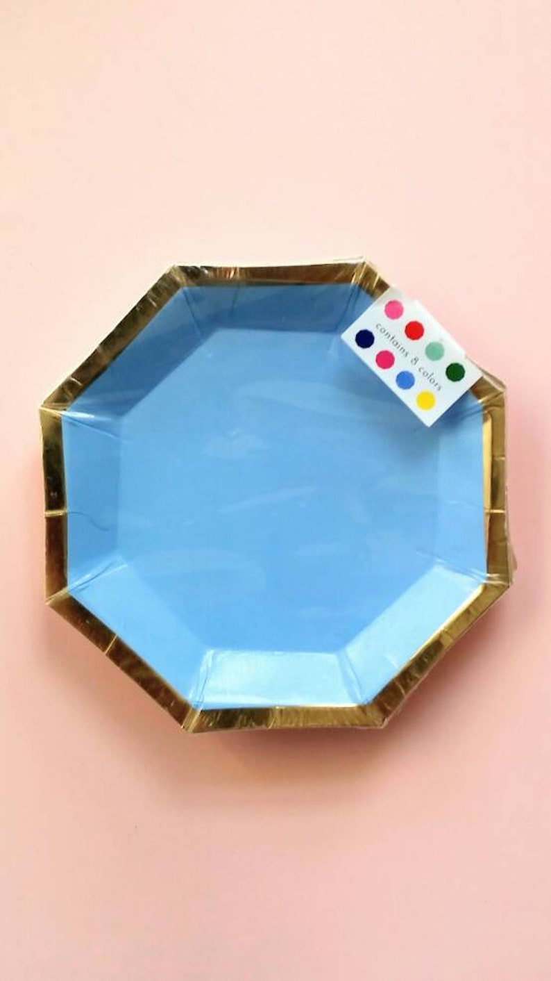 Rainbow Mini Plates. Meri Meri Plates. Mini I Canape Plates. | Etsy