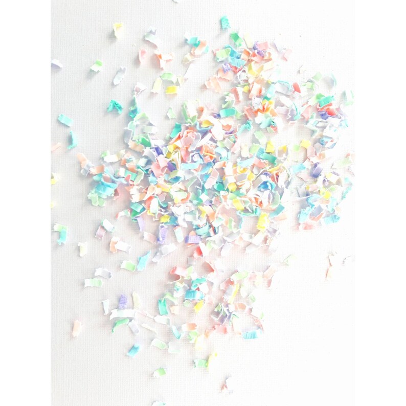 Pastel Confetti. Pastel Birthday Decorations. Pastel Party - Etsy