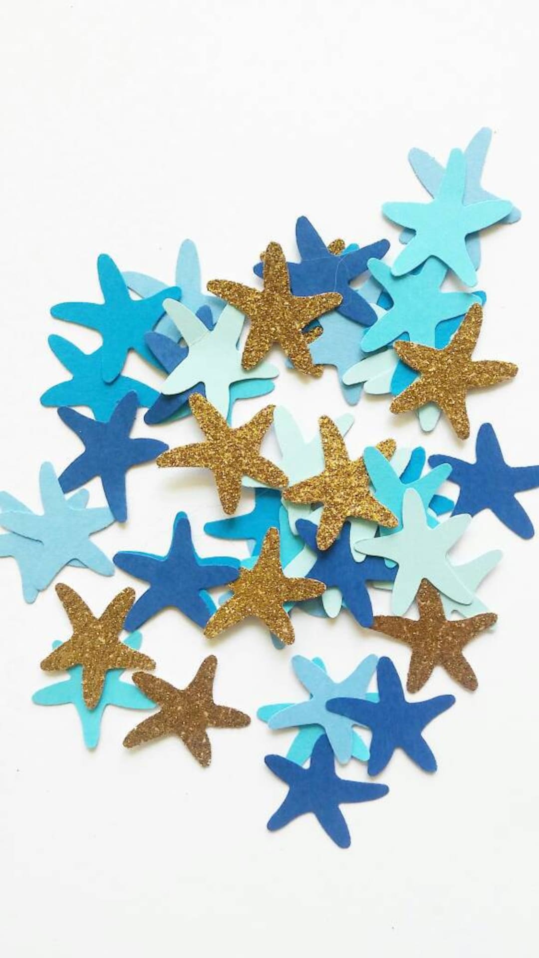 Mermaid Birthday. Starfish Confetti. Starfish Decorations. Beach Themed ...