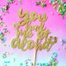 You Had Me at Aloha. Tropical Cake Topper. Luau Cake Topper. Aloha ...