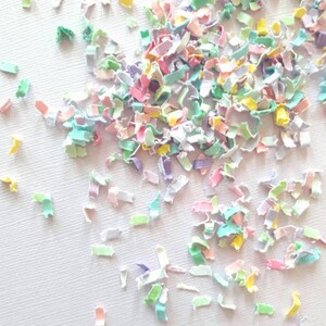 Pastel Confetti. Pastel Birthday Decorations. Pastel Party - Etsy