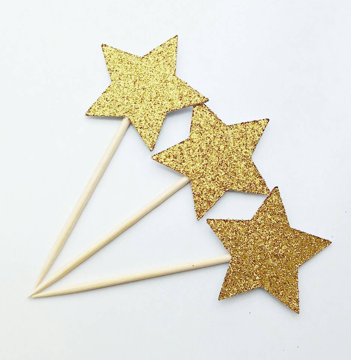 Twinkle Twinkle Little Star. Gold Stars. Gold Star Cupcake - Etsy