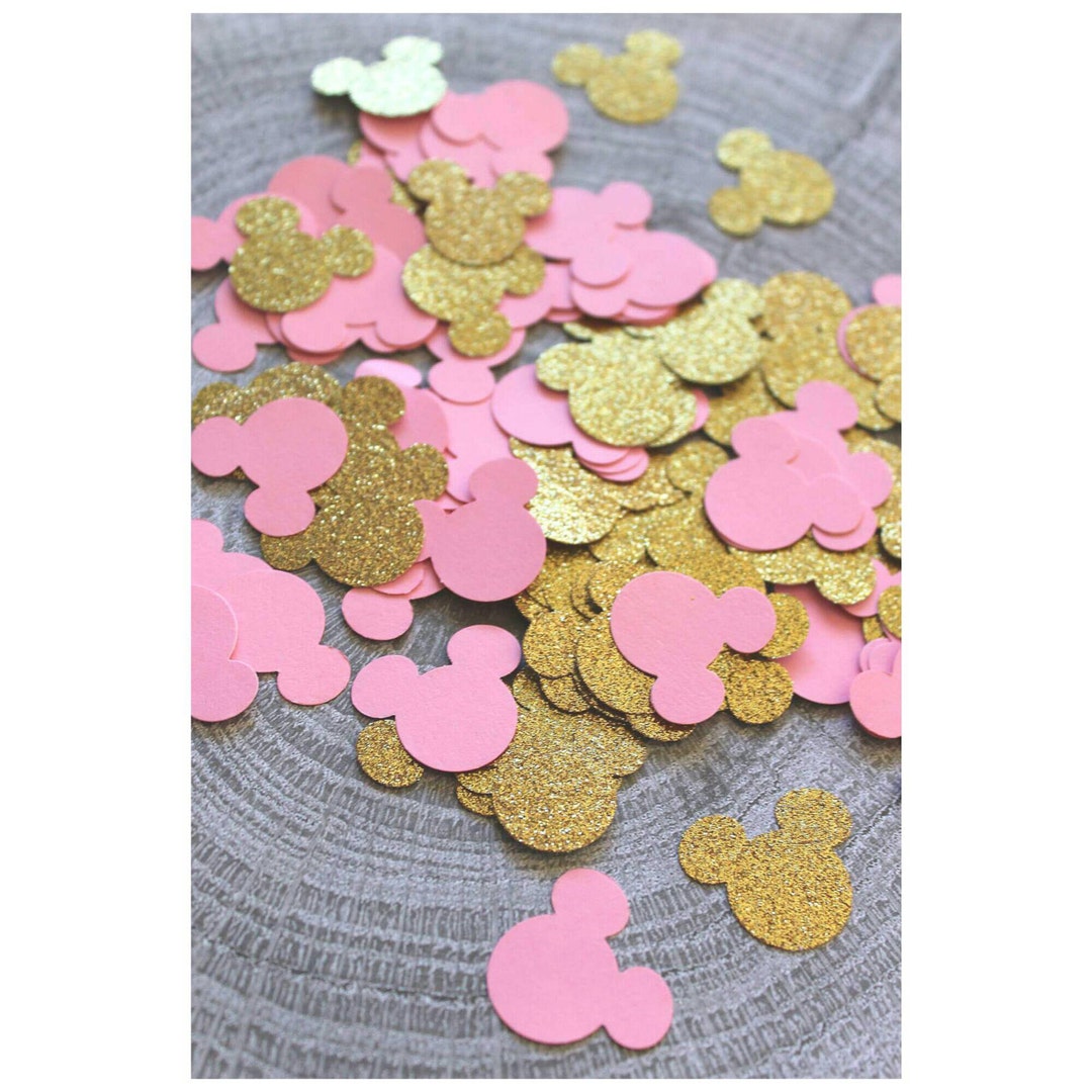 Minnie Mouse Confetti. Mickey Mouse Confetti. Minnie Mouse Party Decor ...