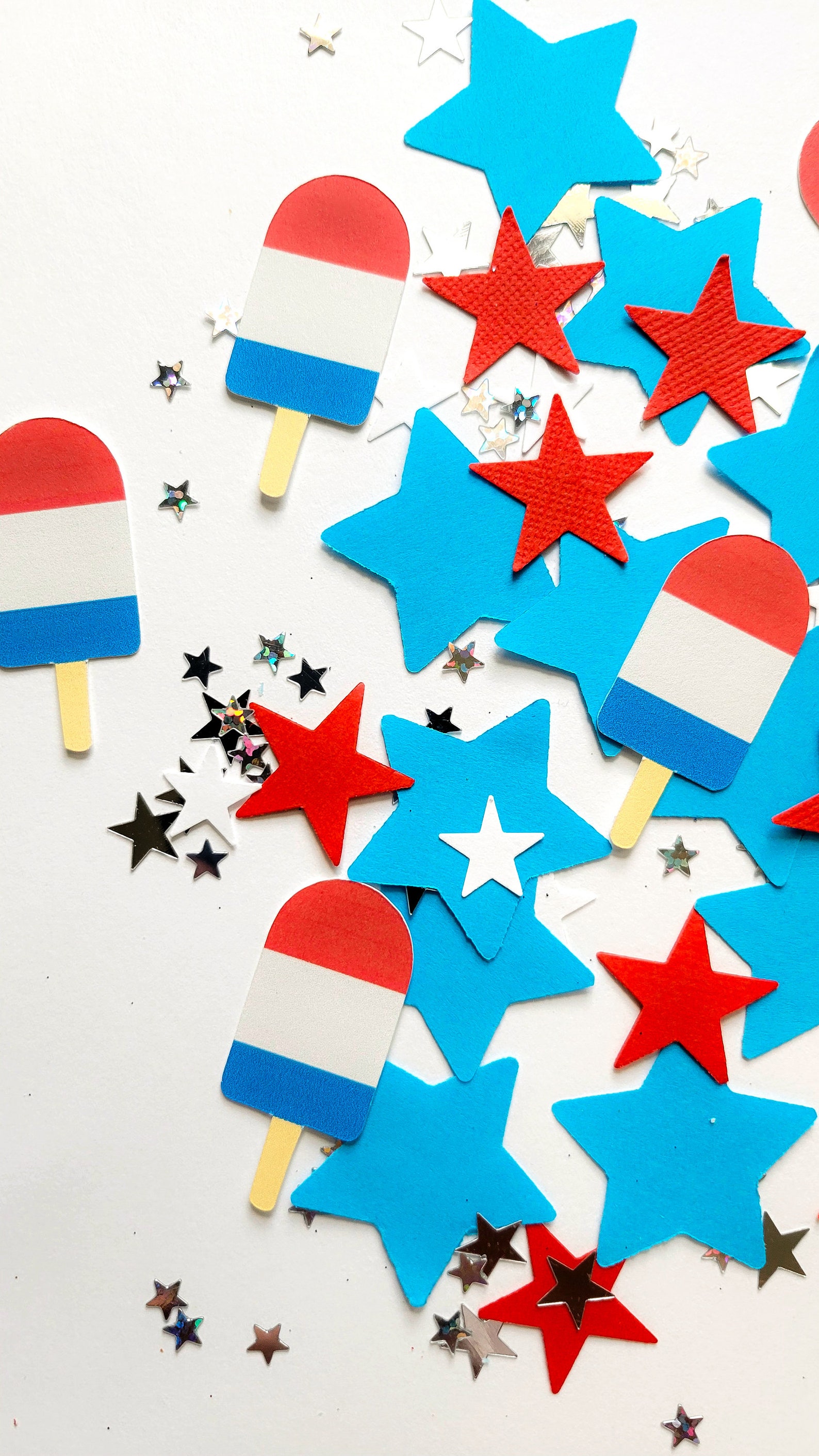 Bomb Pop Party. Fourth of July Confetti. Fourth of July Birthday. 4th ...