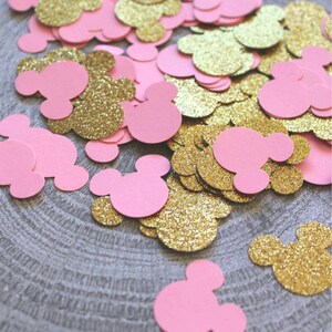 Minnie Mouse Confetti. Mickey Mouse Confetti. Minnie Mouse Party Decor ...