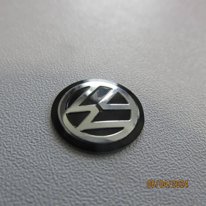 VW Volkswagen Key Fob Remote Logo Metal Badge Sticker Emblem 3D ...