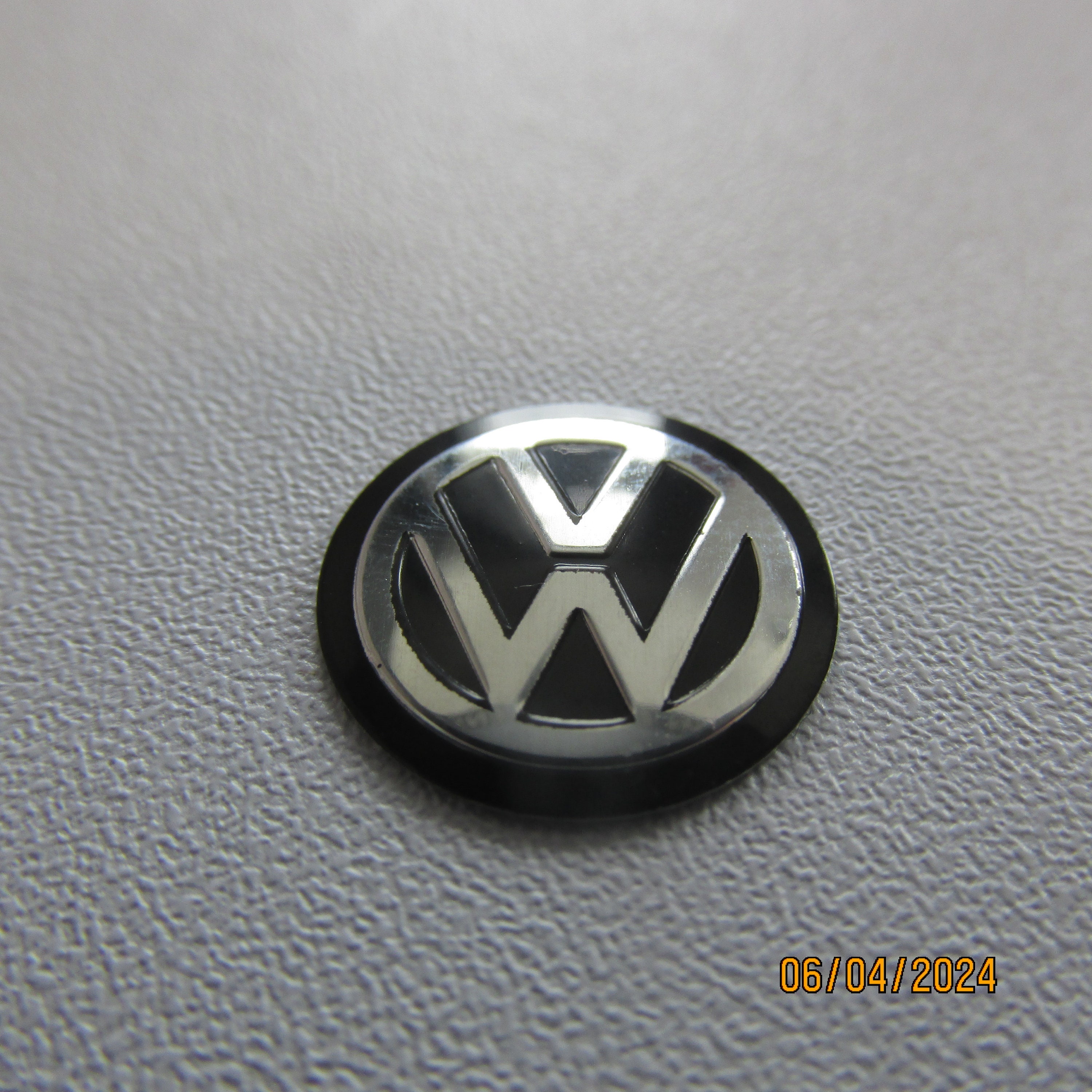VW Volkswagen Key Fob Remote Logo Metal Badge Sticker Emblem 3D ...