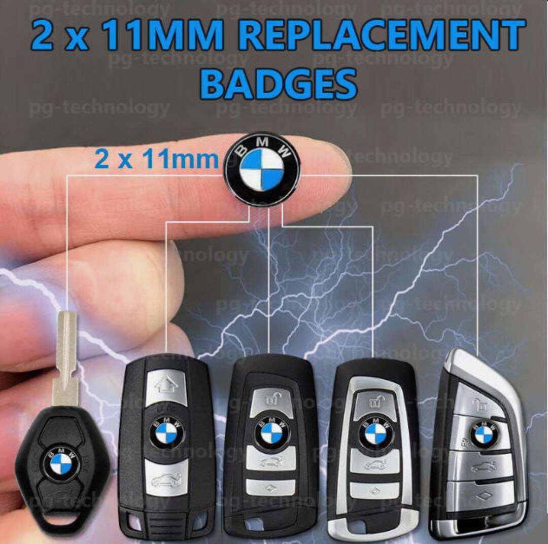 BMW Key Fob Badge Logo Emblem Replacement Sticker 11mm Diameter X 2 - Etsy