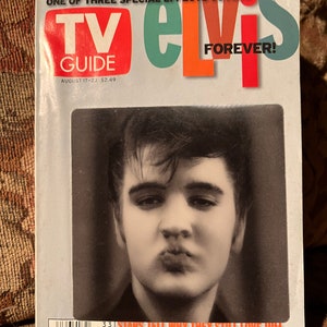 Vintage Collectible Elvis TV Guide, Aug. 17-23, 2002. Special Effects ...
