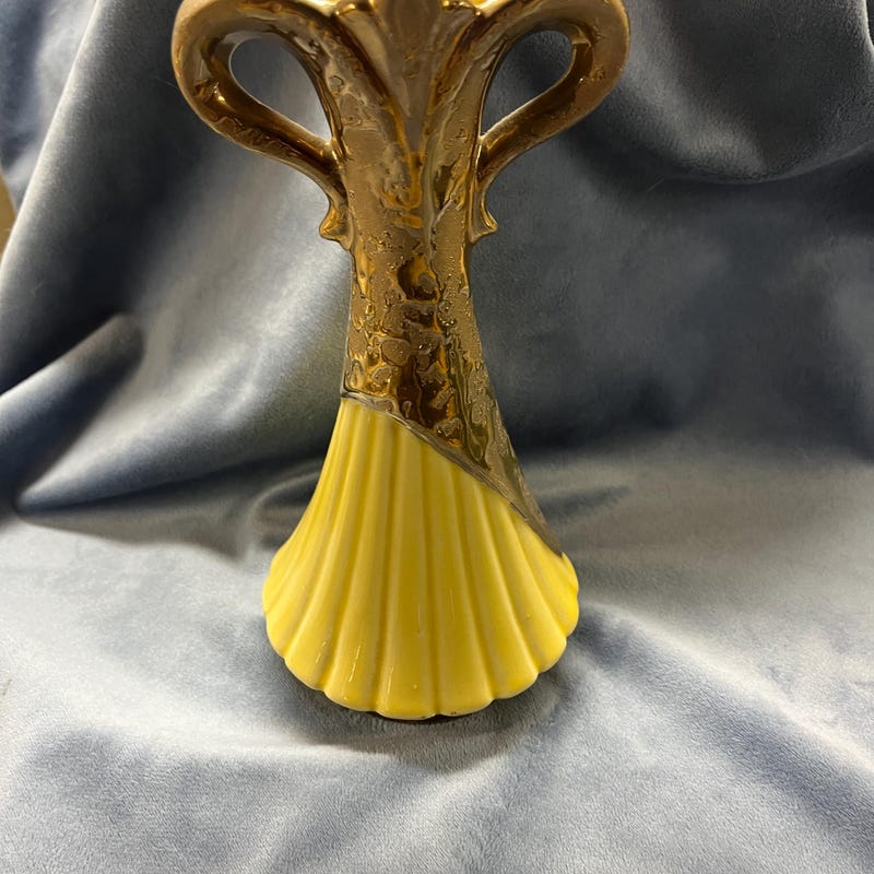 Yellow Vases - Etsy