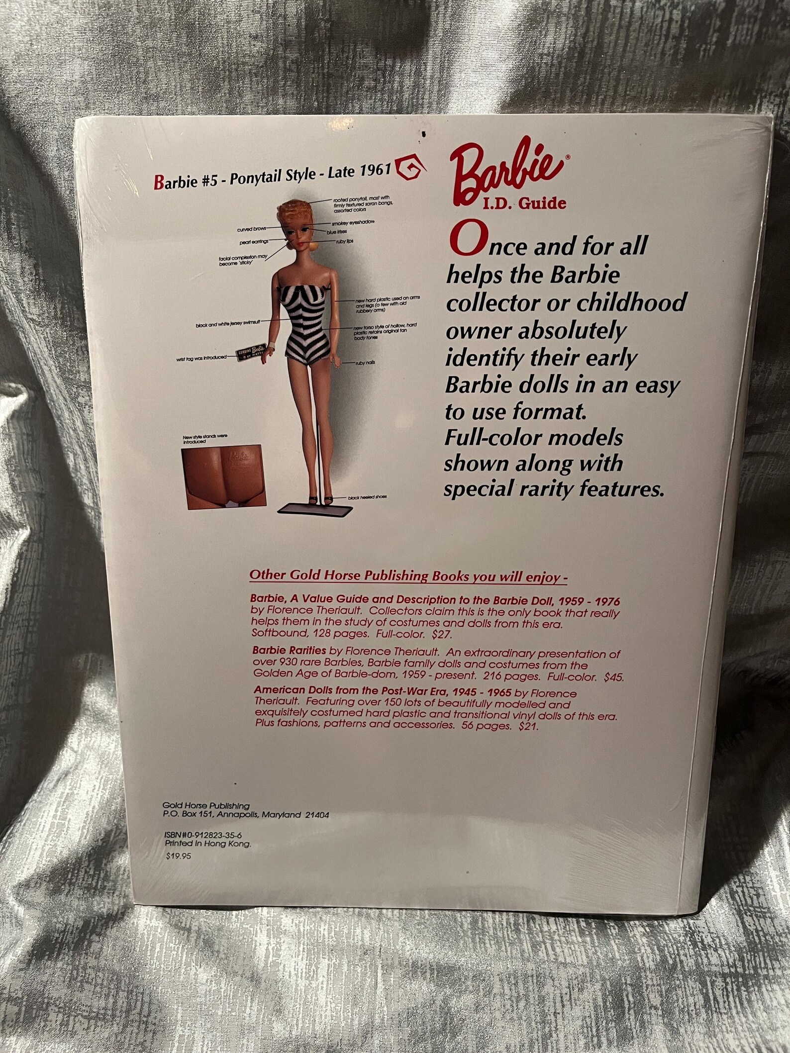 Barbie ID Guide: How to Recognize the Early Barbie Models 1959-1972 ...