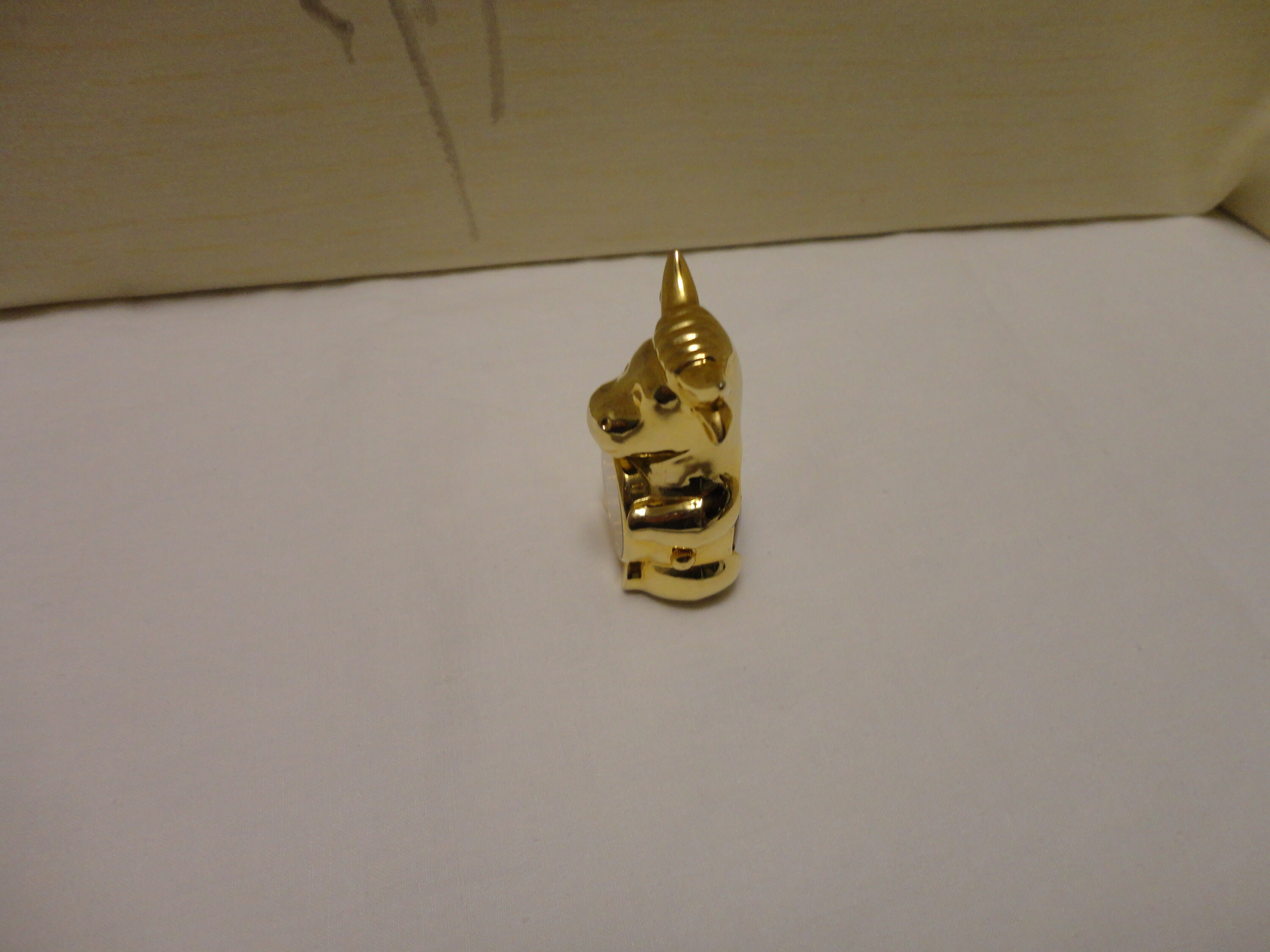 Vintage Collezio Mini Bull Quartz Clock - Etsy