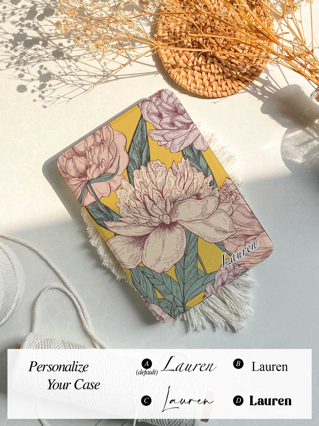 Retro Painting All New Kindle Cover Kindle 12th Generation 2024 Case ...