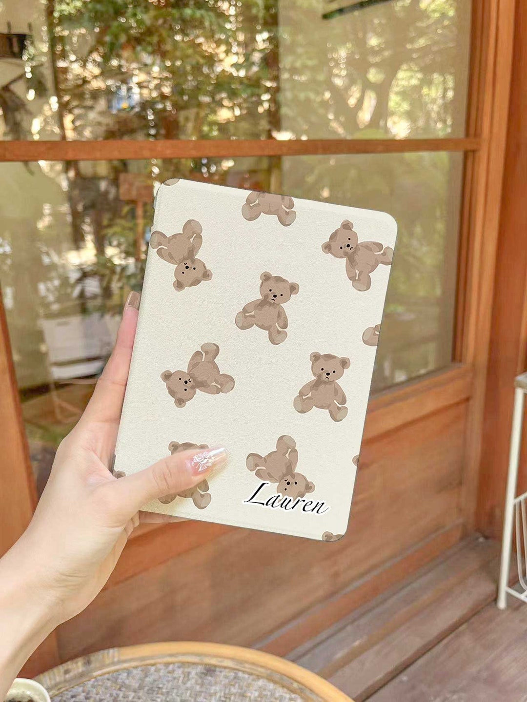 Cute Bear Clear Bacl All New Kindle 2th Generation 2024 Case Kindle ...