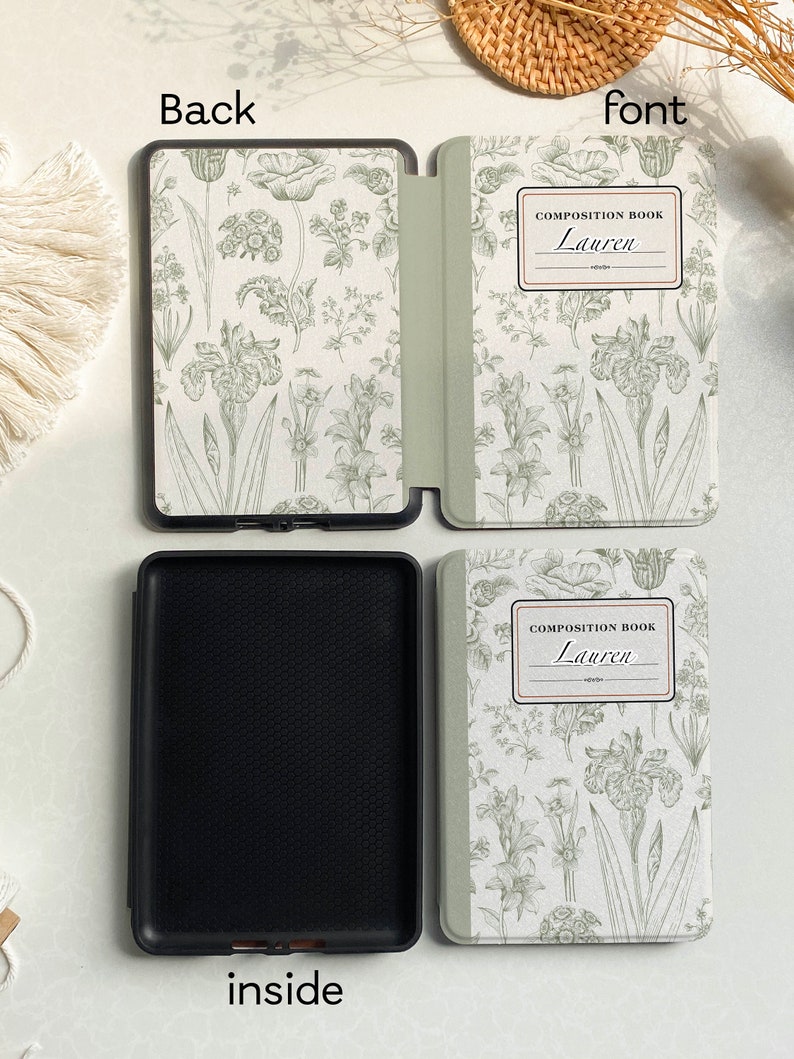 Custom Composition Notebook All Kindle Paperwhite 2021 Case Kindle Case ...