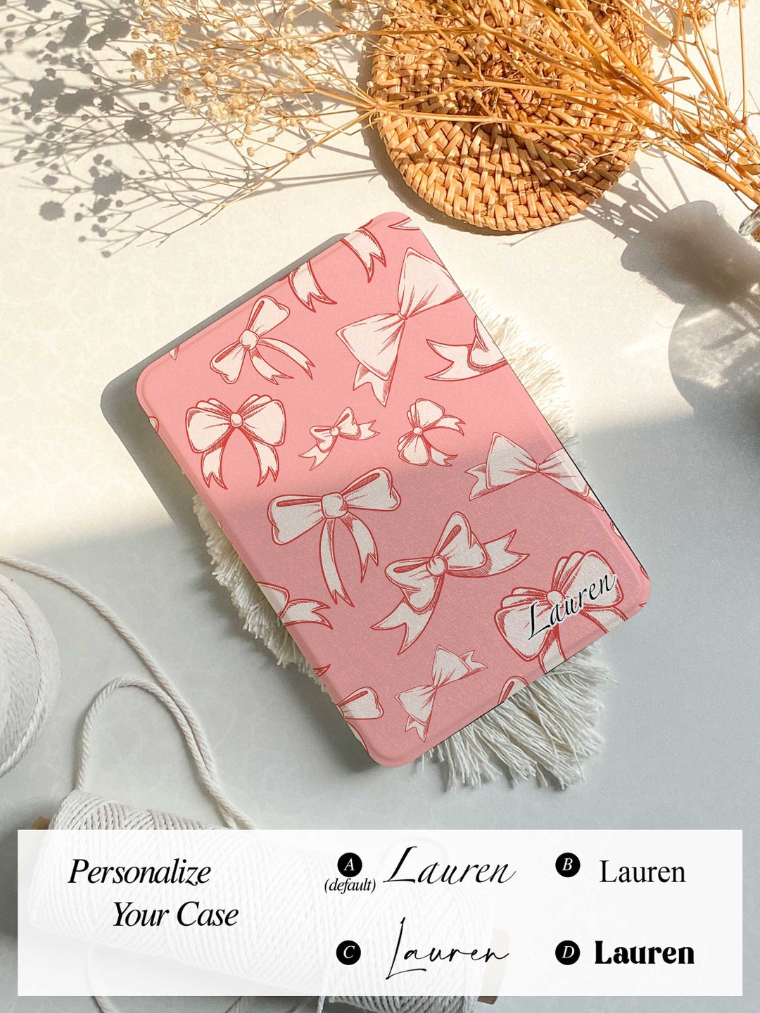 Anime Bow Tie All New Kindle 12th Generation 2024 Case, Kindle Case ...