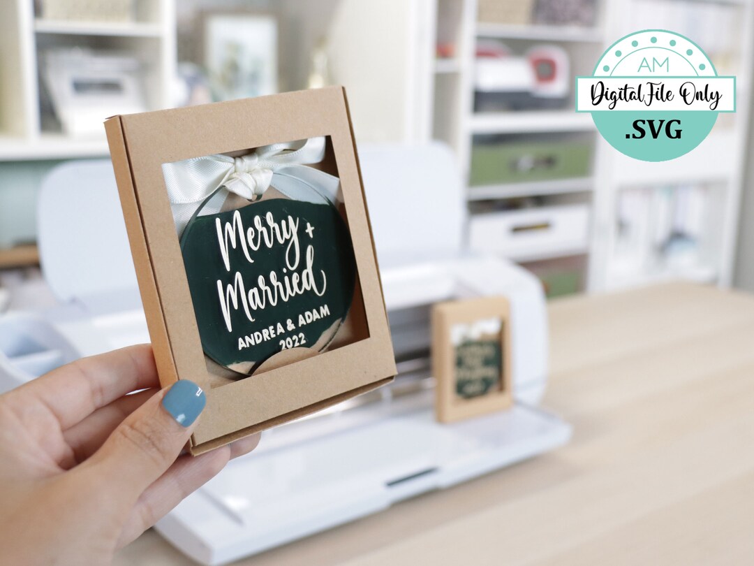 Christmas Flat Ornament Box Template | Pattern - SVG Files | Cut File ...