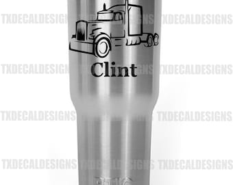 Truck driver decal | Etsy