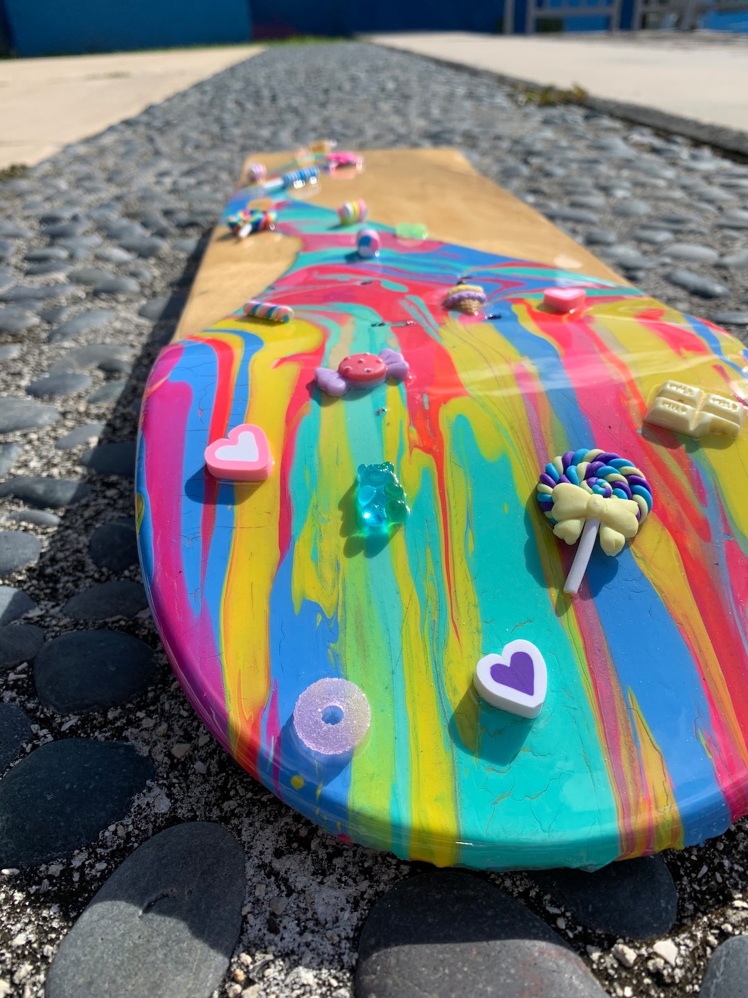 Dripping Candy Skateboard Deck - Etsy