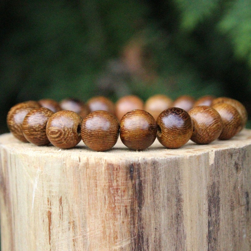 Wooden Bead Bracelet - Etsy