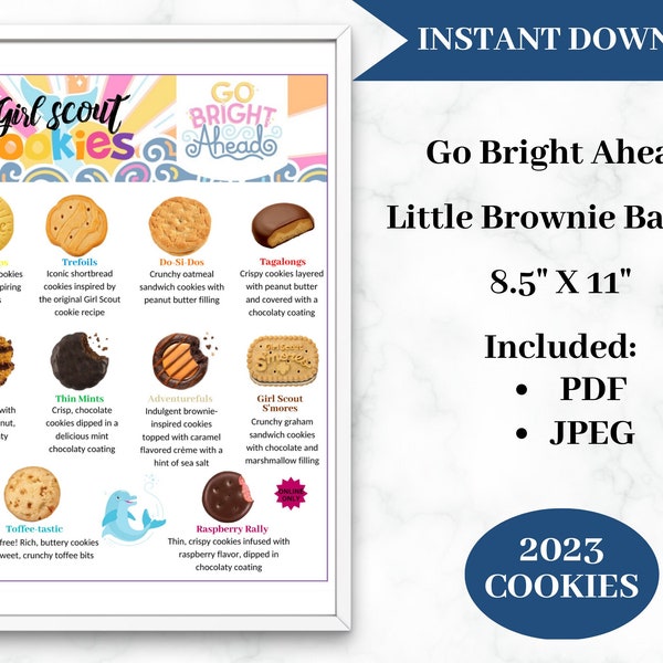 Girl Scout Cookies 2023 - Etsy