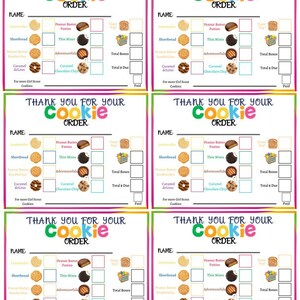 ABC Bakers Girl Scouts Thank You for Your Girl Scout Cookie Order ...