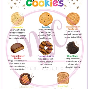 ABC Bakers - Girl Scout Cookie Flyer 2024 - No Caramel Chocolate Chip ...