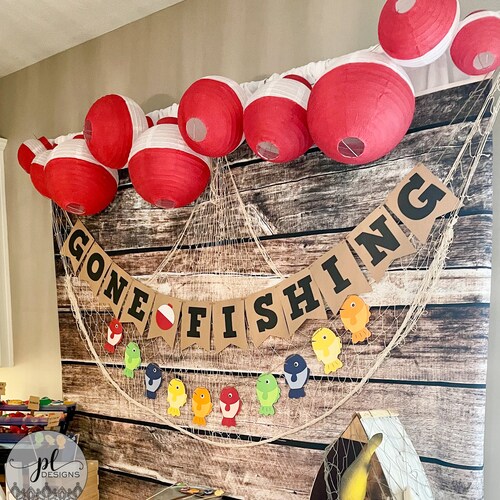 The Big One Fishing Theme Boys First Birthday Milestone Sign - Etsy