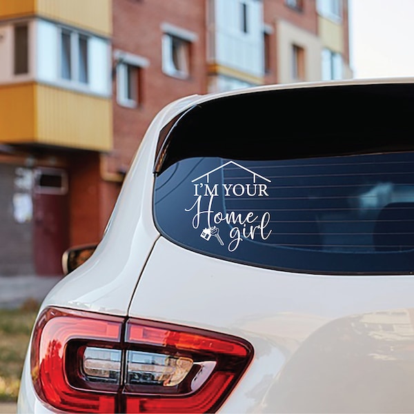 Real Estate Car Decal - Etsy