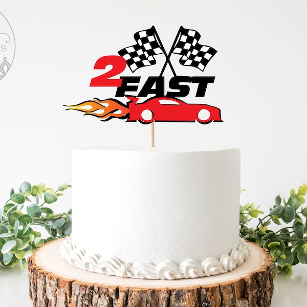 Fast and Furious Cake Topper Template - Etsy