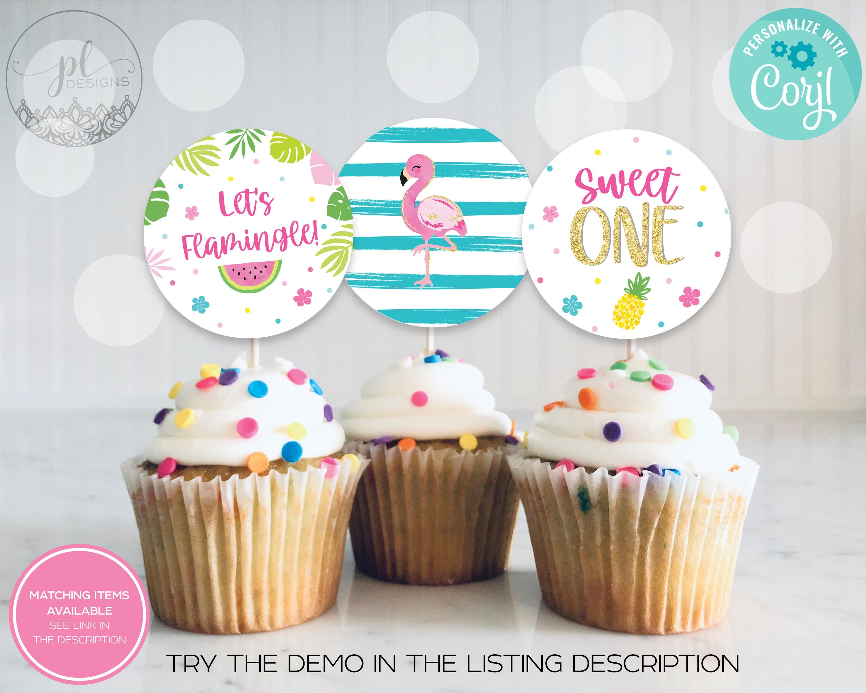 EDITABLE Flamingle Birthday Invite, Flamingo Birthday Invite, Let's ...