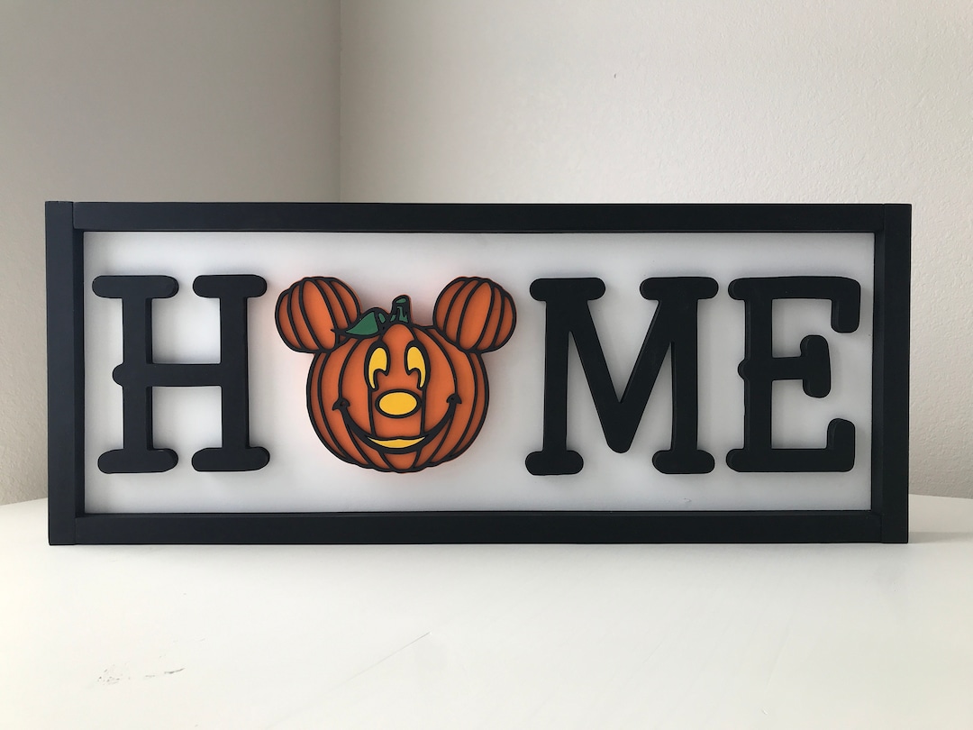 Interchangeable Mouse Head Home Sign: Seasonal Decor - Etsy