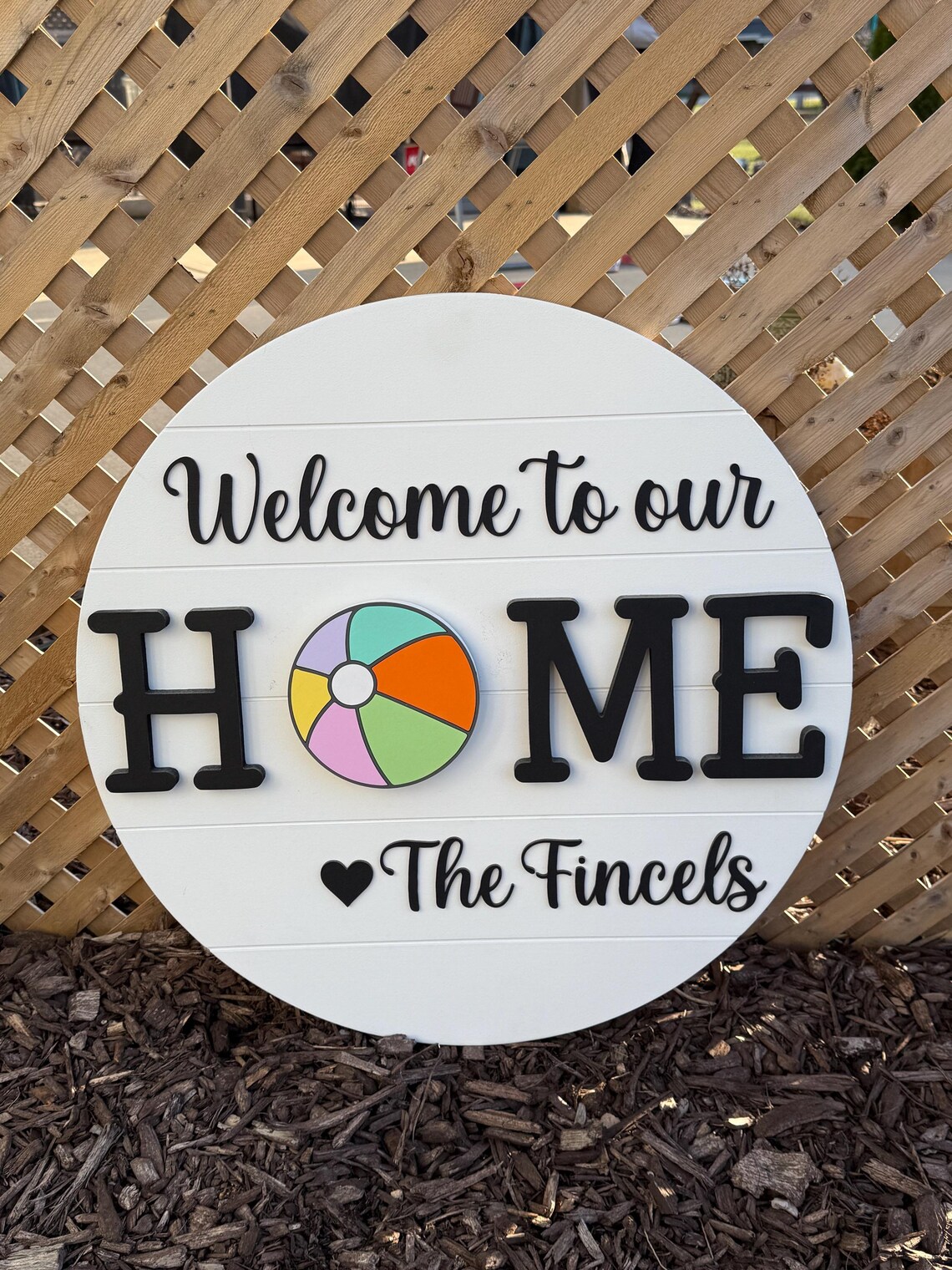 Interchangeable HOME Sign. Welcome to Our Home - Etsy