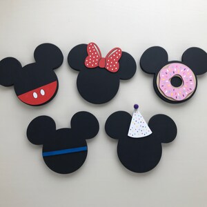 Interchangeable Family Mickey Sign - Etsy