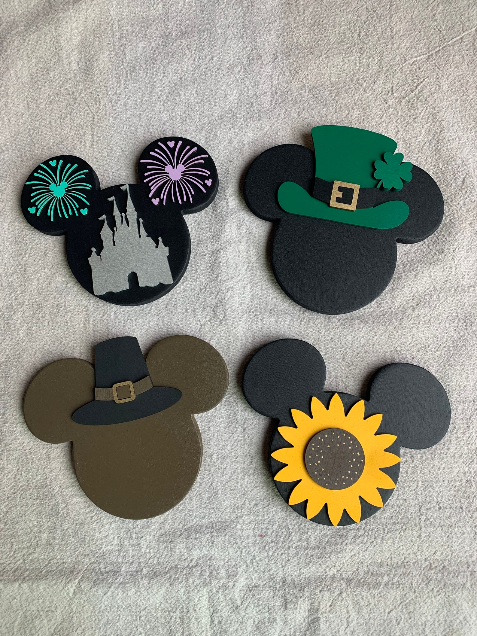 Interchangeable Mouse Head Home Sign Home Seasonal Mickey Home - Etsy